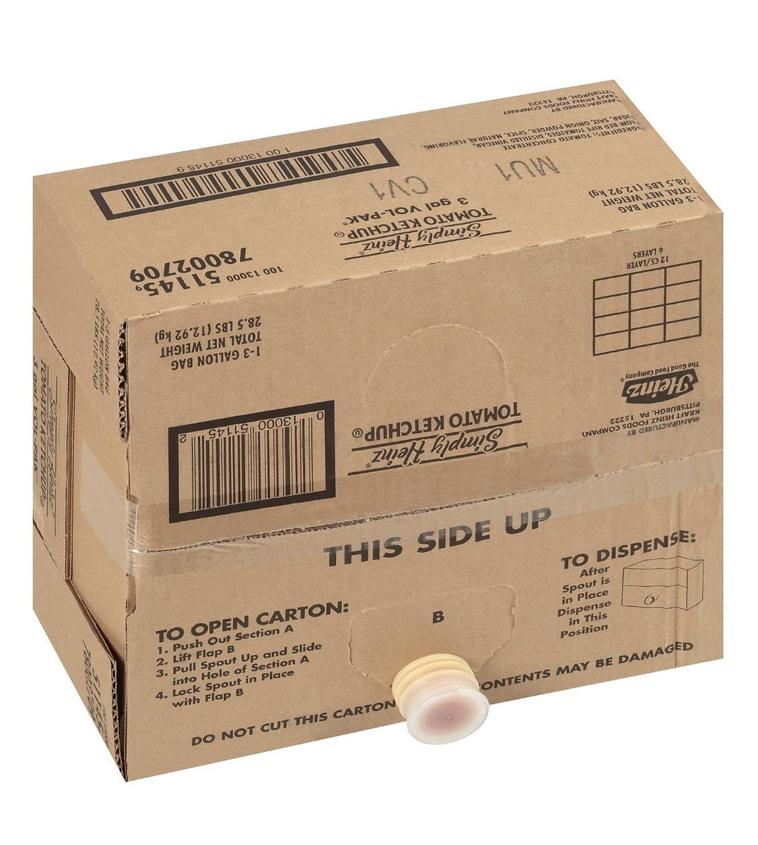 Ketchup Heinz Vol/Pak 1/3 Gal *** Special Order *** – LinfordofAlaska