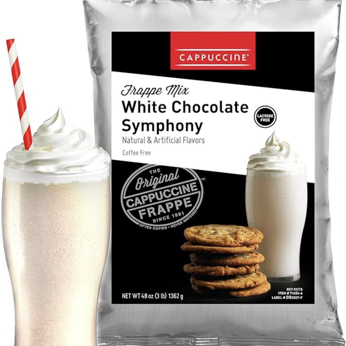 Cappuccine Wh Choco Symphony 5/3lb *** Special Order *** – LinfordofAlaska