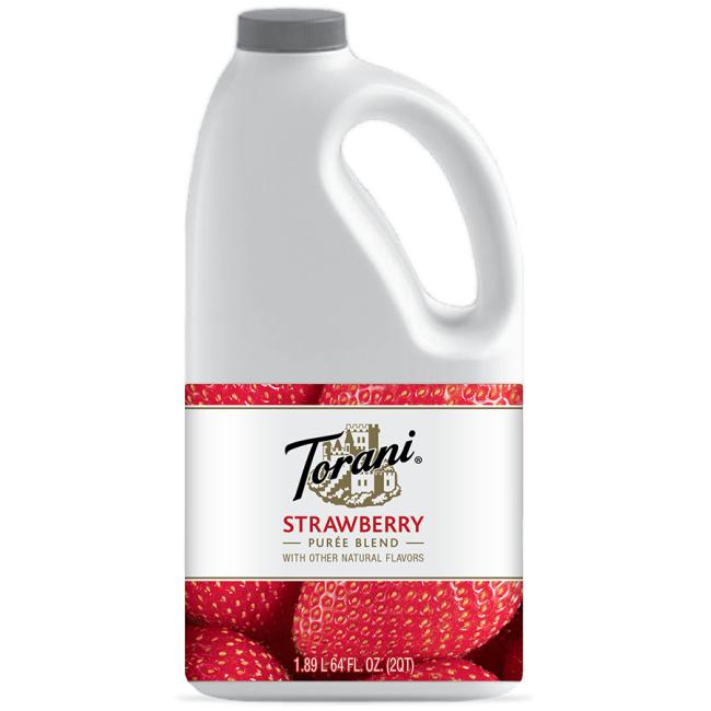 Torani Strawberry Real Fruit Smoothie 6/64oz – Linford of Alaska