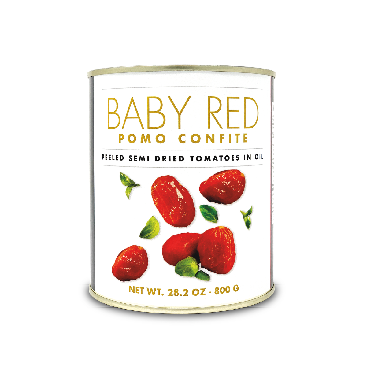 Tomato Baby Red Pomo Confite 6/800g – Linford of Alaska